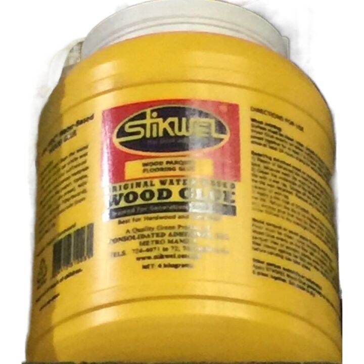 stikwel parquet flooring glue original water based fast bonding bond ...