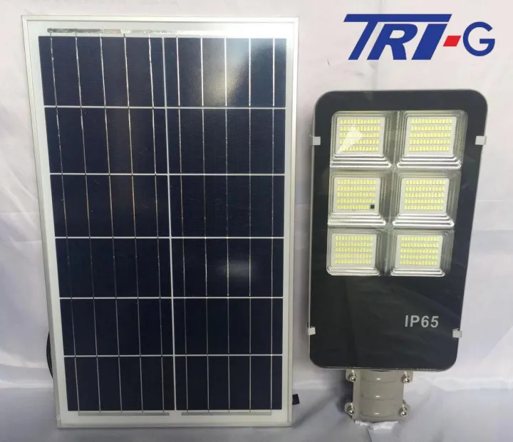 TRI-G SOLAR SPLIT LIGHT/STREET LIGHT 200W IP65 Waterproof with remote ...