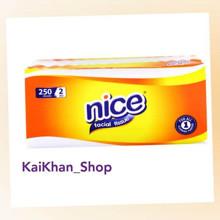 NICE Facial Tissue Soft Pack 250sheet | Lazada Indonesia