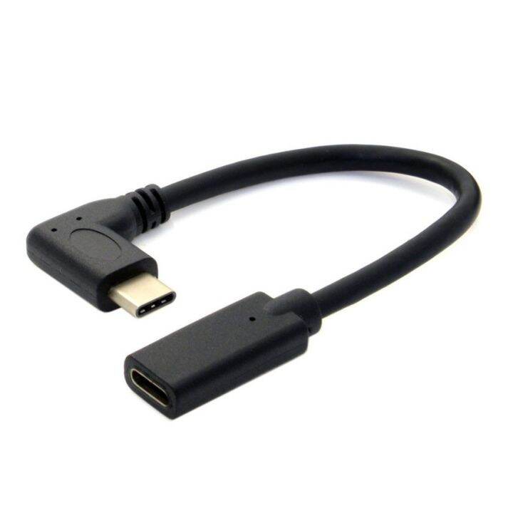 OSMAN Reversible Design Type C USB 90 Degree Male To USB-C Female ...