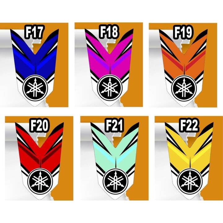 xhnlw Yamaha Mio i125 M3 Front Fender Sticker Waterproof Laminated ...