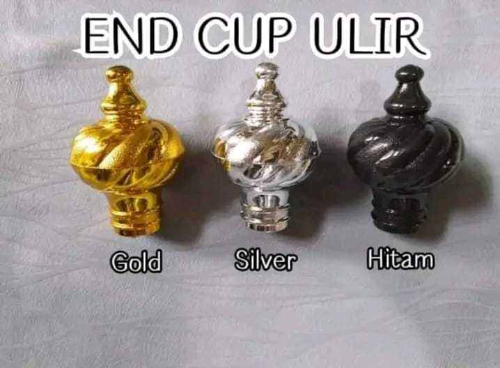 Tutup Tiang Gorden Satuan Murah / End Cup Batang Korden Mewah / Mahkota ...