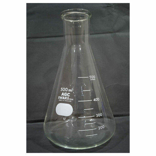 IWAKI Erlenmeyer Flask 500 ml | Lazada Indonesia