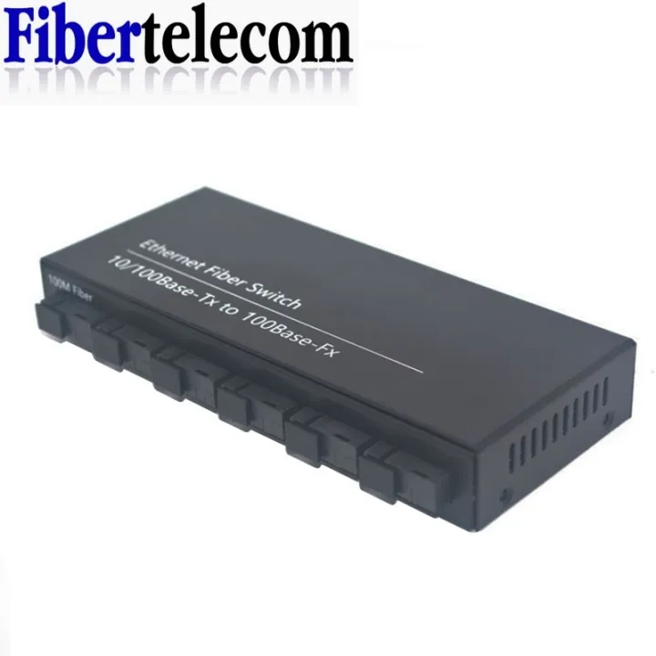 Fast Ethernet Fiber Optical Media Converter Single Mode switch ...