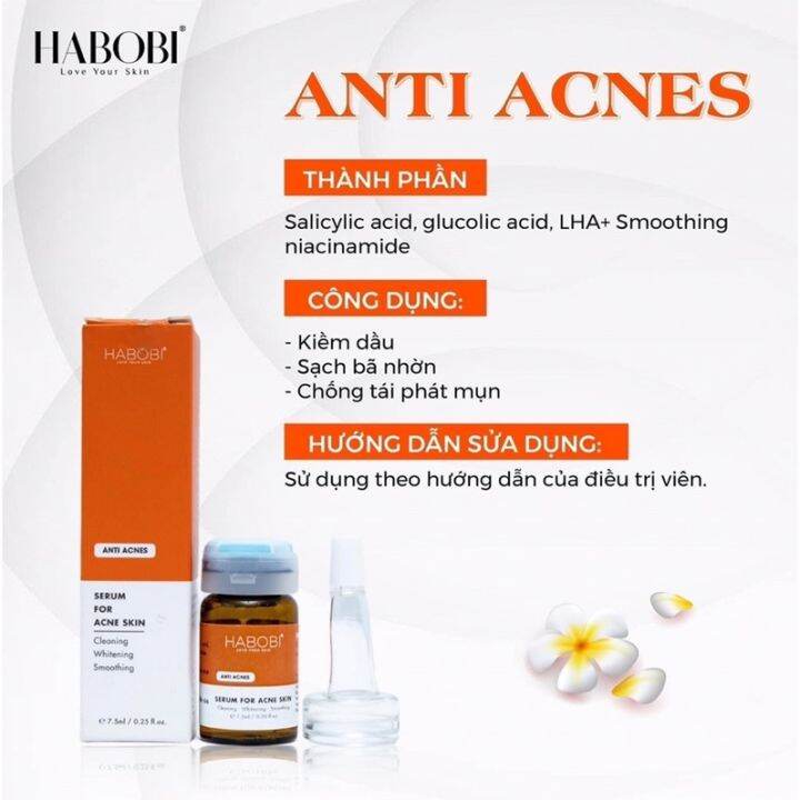 Công dụng và thành phần của thuốc trị mụn habobi được giới thiệu