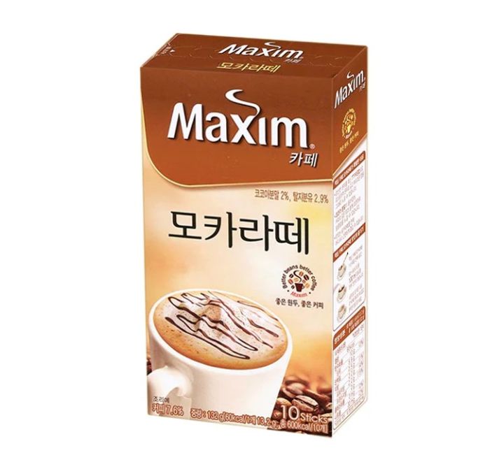 [Original] 맥심모카라떼 Maxim Mocha Latte (กาแฟมอคค่าลาเต้ 10 ซอง) 132g | Lazada.co.th