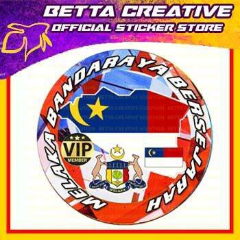 Lorry Sticker BIG - BUMPER Sticker - Team Negeri Melaka Stiker Lori ...