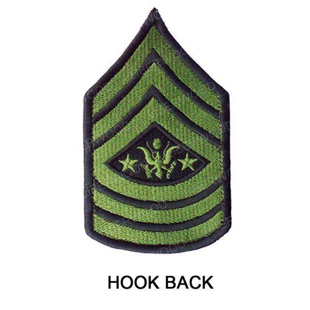 US Master Sergeant Military Shoulder Rank Patch armband U.S. army ...