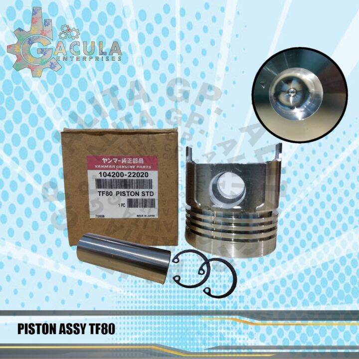 PISTON ASSY TF80 YANMAR DIESEL ENGINE | Lazada PH