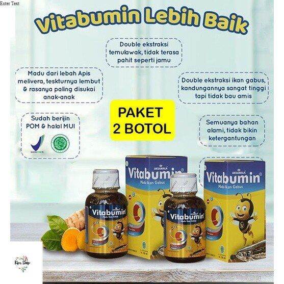 Vitabumin 130ML madu eksta ikan gabus | Lazada Indonesia