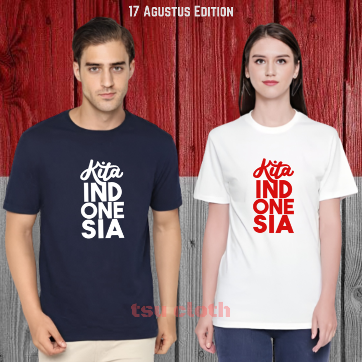 KAOS 17 AGUSTUS / KAOS TEMA INDONESIA / BAJU INDONESIA / KAOS ...