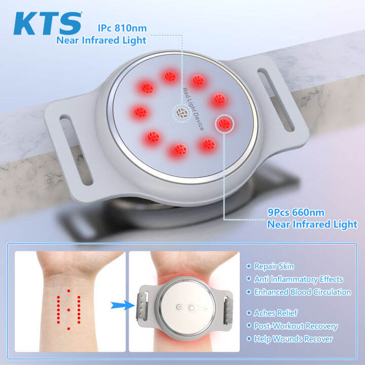 KTS Small red light therapy instrument relieves pain and is easy to ...