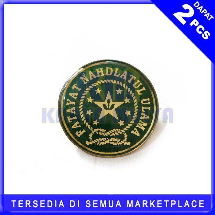 Pin Logo Fatayat NU Murah Pin Bros NU Model Bulat Custom Murah Pin ...