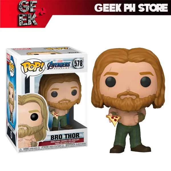 Funko POP Marvel Avengers : Endgame - Thor with Pizza ( Bro Thor ...