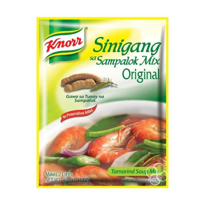 Knorr Sinigang sa Sampalok Mix Original 40g | Lazada PH