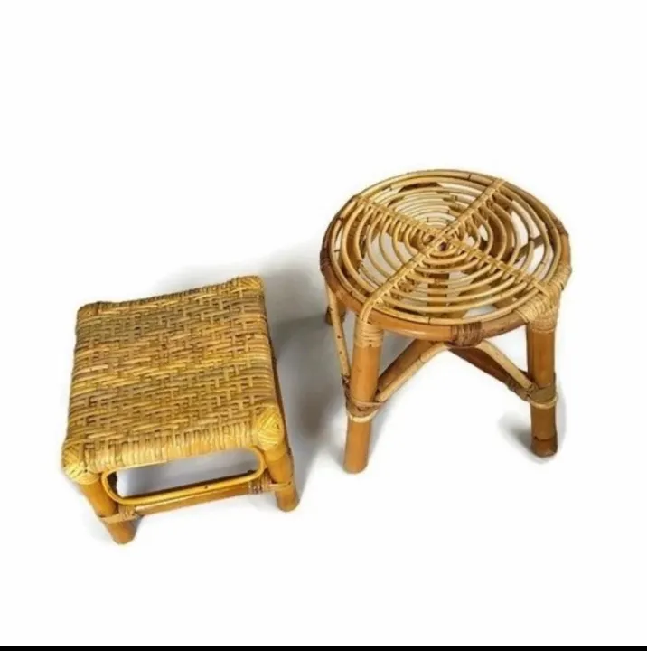 Kursi Rotan Kecil Model Kursi Jongkok Dingklik Dan Kursi Bulat Berbahan ...