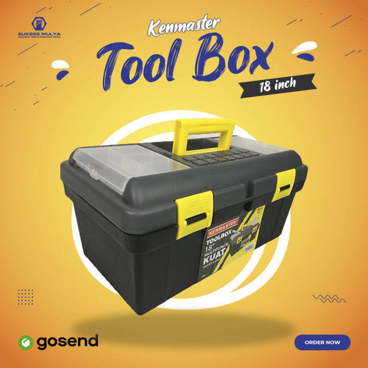 Toolbox Kenmaster 18" Toolbox Perkakas | Lazada Indonesia