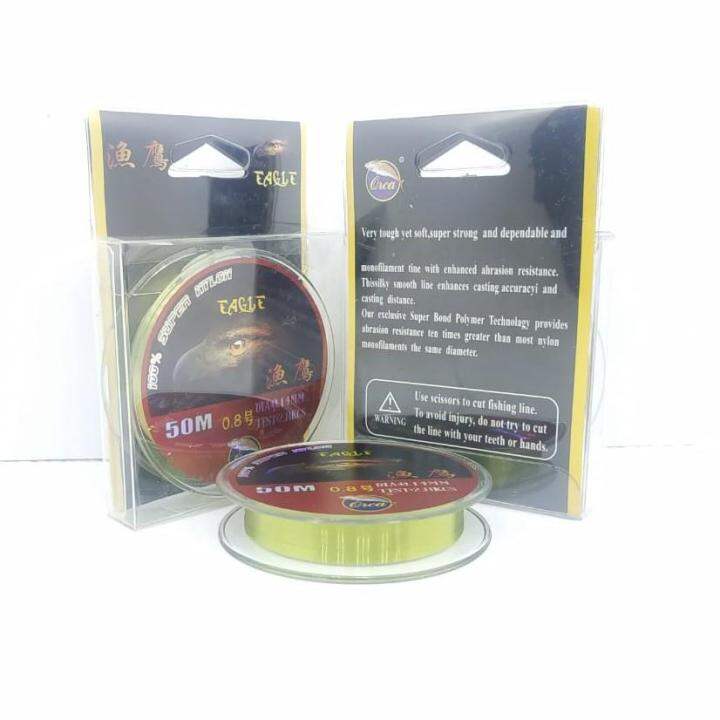 Senar Pancing Orca Eagle No 0.8 Ukuran 0.14 mm A252 | Lazada Indonesia