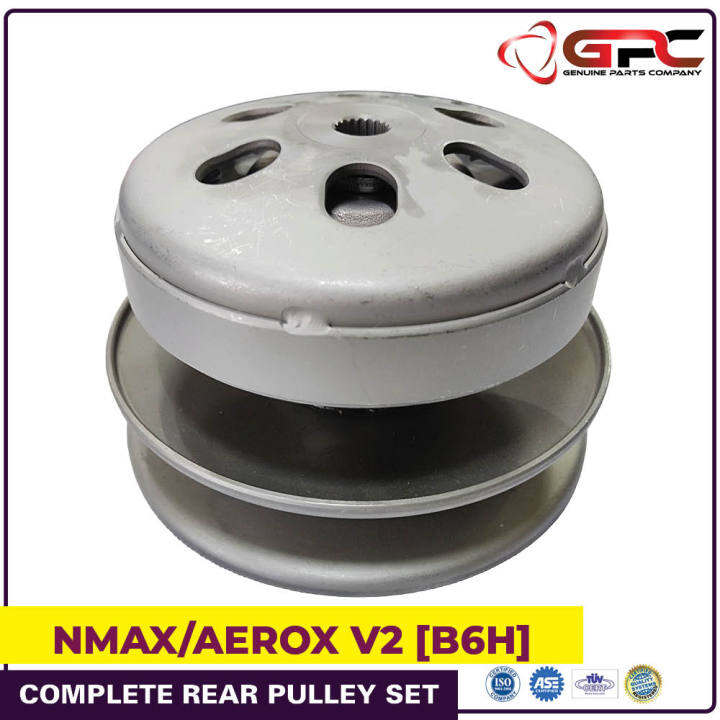 GPC CVT Complete Rear Torque Drive / Driven Pulley Set for Yamaha Nmax ...