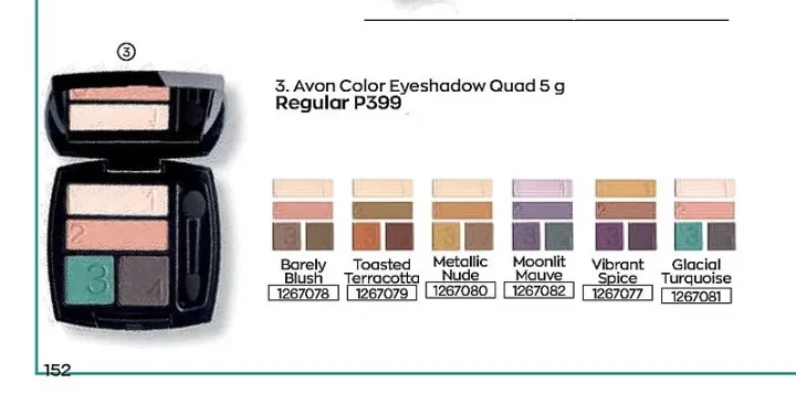 AVON EYESHADOW QUAD 5g | Lazada PH