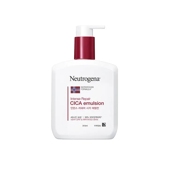 [Neutrogena] Intense Repair Cica Emulsion 310mL | Lazada