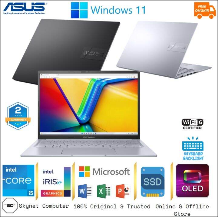 ASUS VIVOBOOK 14X OLED K3405VA INTEL CORE i5 13500H RAM24GB SSD512GB ...