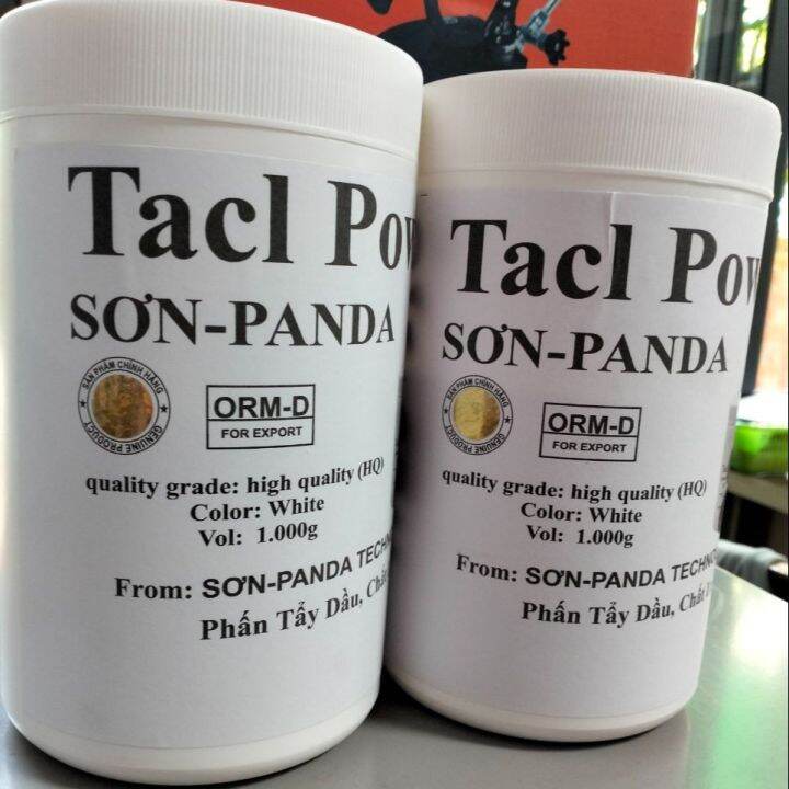 Phấn Bột Tẩy Dầu Sơn-Panda, Oil Remover Talcum Powder Son-panda ...