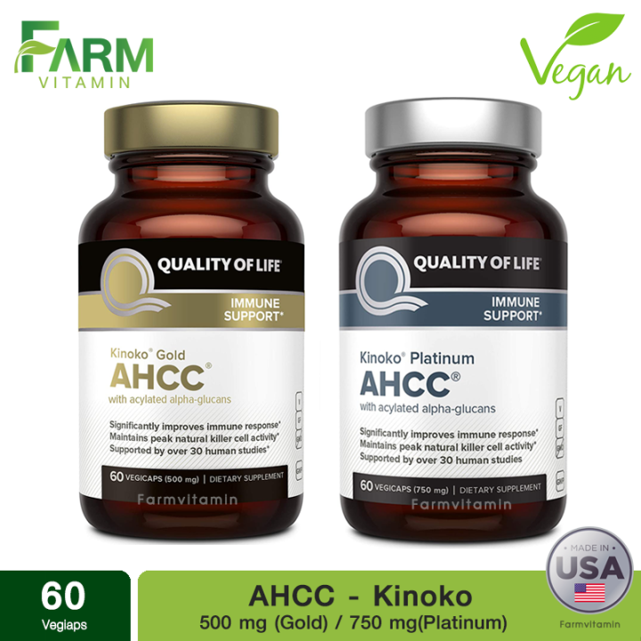 Quality of Life, AHCC - Kinoko, 60 Veggie Capsules | Lazada.co.th