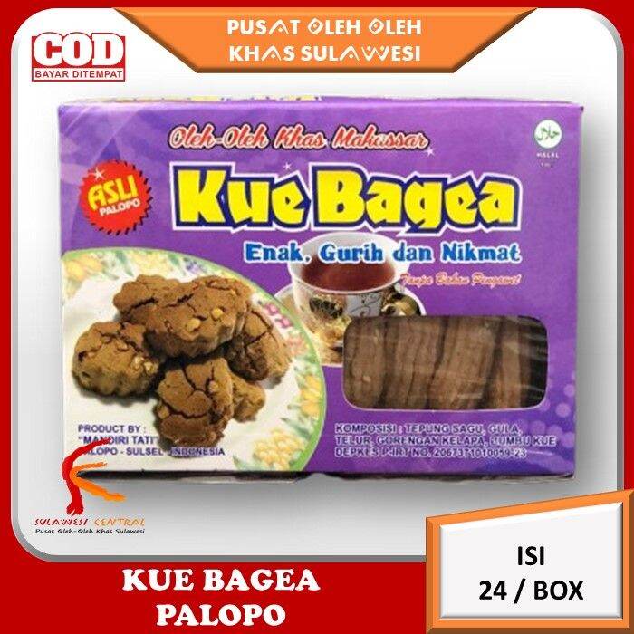 Kue Bagea Sagu Palopo MANDIRI TATI khas Sulawesi 300 gr | Lazada Indonesia