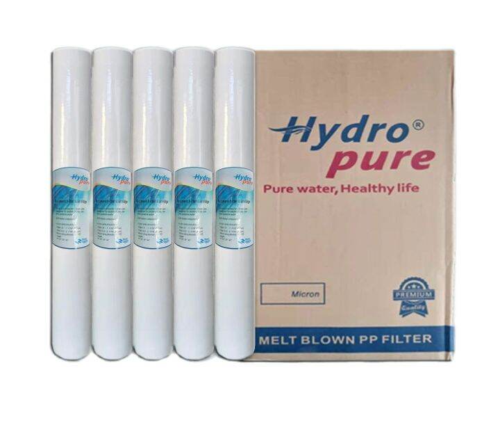 HYDROPURE Sediment Filter 20"sl 1m,5m,10m,20m It can replace Hydrosep Brand(5pcspersizes ...