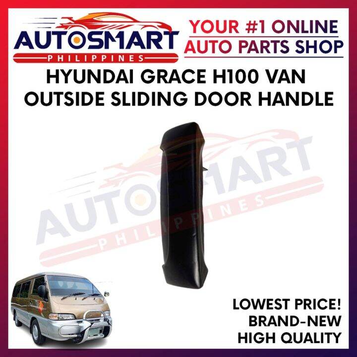 ☃Hyundai Grace H100 Van Outer Sliding Door Handle Outside Sliding ...