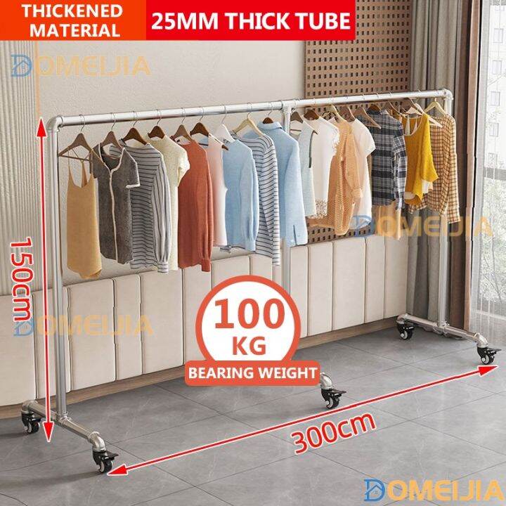 【COD】 【PH Stock】3.0M Sampayan Stainless Clothes Rack Heavy Duty Indoor ...