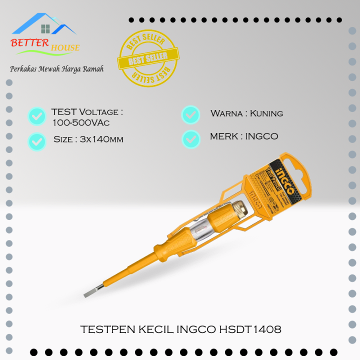 TESTPEN TESPEN KECIL INGCO HSDT1408 | Lazada Indonesia