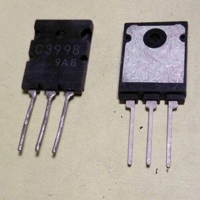 C3998 2SC3998 Transistor Power 25A 1500V NPN To-3pl | Lazada Indonesia