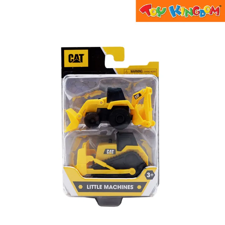 CAT Funrise Little Machines 2 Pack Backhoe Loader and Bulldozer | Lazada PH