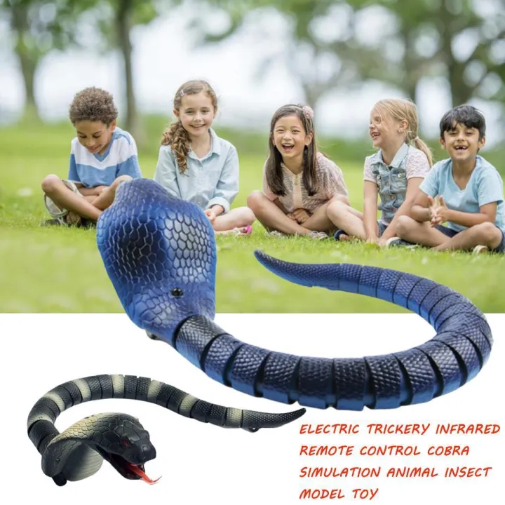 flash sales Infrared RC Remote Control Snake Realistic Cobra Prank Fun ...