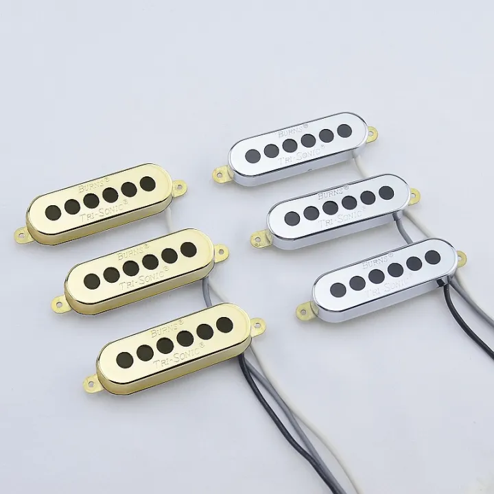 【Made In Korea】1 Set Original Genuine Burns Tri-Sonic Single Alnico ...