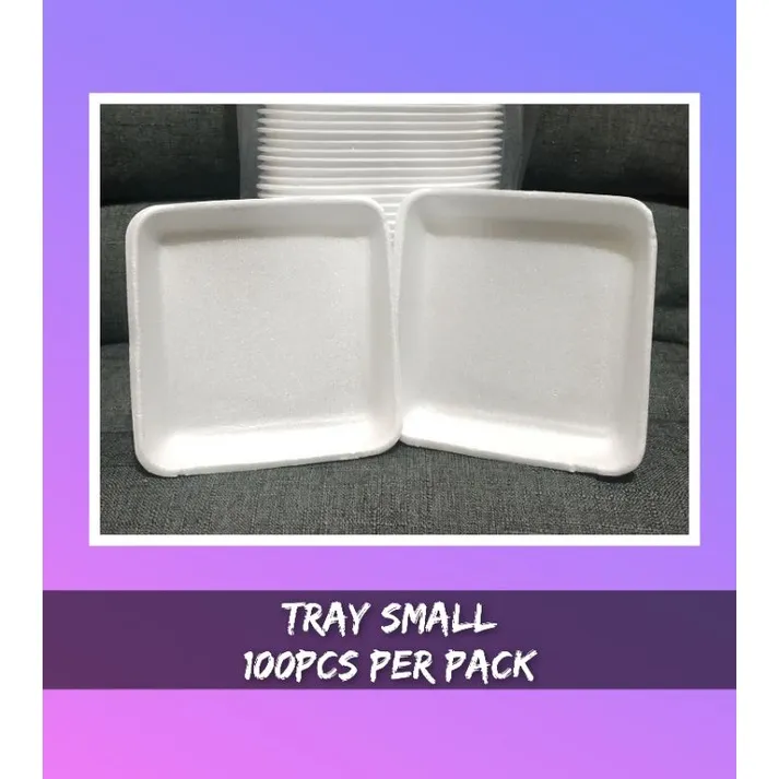 Styro Tray Small (100pcs. per pack) | Lazada PH