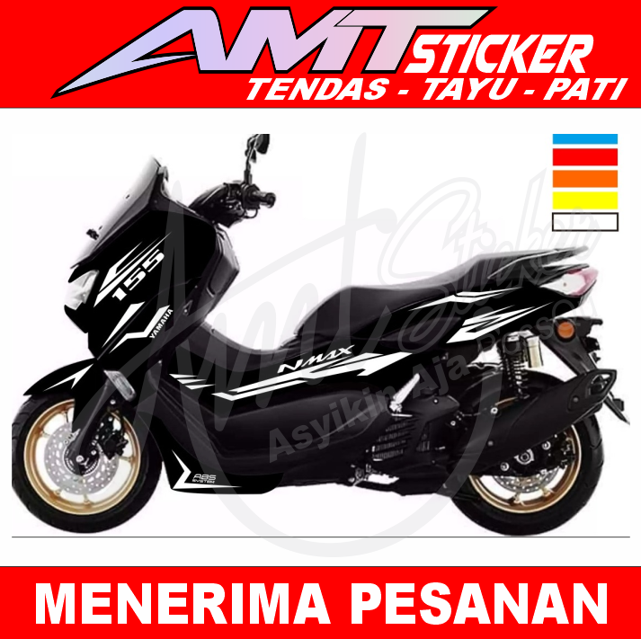 Cutting Sticker List All New Nmax 2020 Putih | Lazada Indonesia