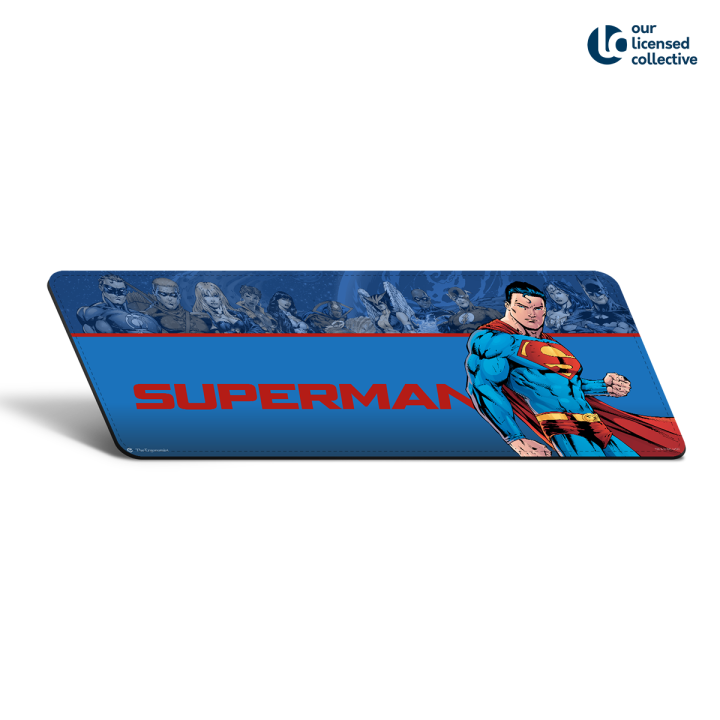 OLC Justice League Extended Gaming Mouse Mat 1st Collection - Superman ...