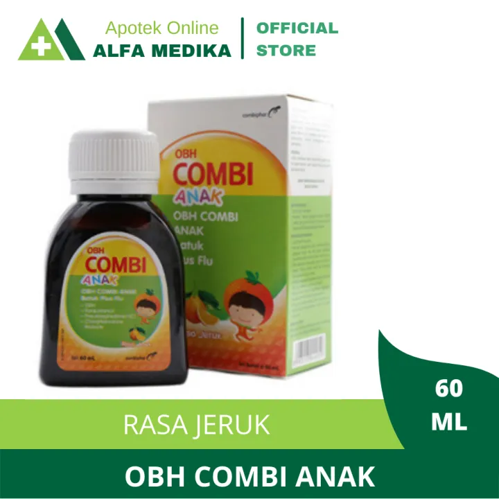 OBH Combi Anak Batuk Plus Flu Jeruk 60 mL - Sirup Obat Batuk Flu Anak ...