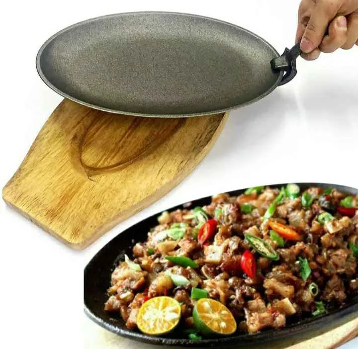 Sisig Sizzling Plate in Cast iron | Lazada PH