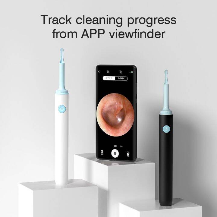 500W HD Wireless Ear Cleaning Endoscope Camera 3in1 Micro USB Type-c ...