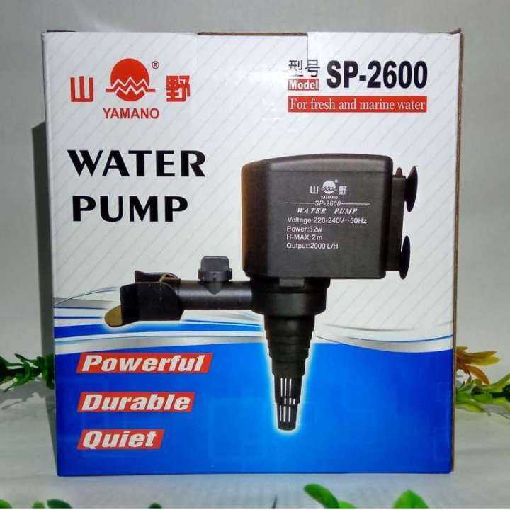 Yamano sp2600 sp 2600 sp-2600 mesin pompa aquarium aquascape | Lazada Indonesia