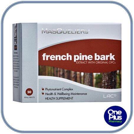 Lac Masquelier's French Pine Bark Extract With Original Opcs (50's ...