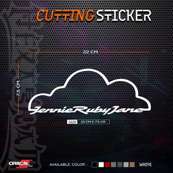 Cutting Sticker Jennie Ruby Jane | Stiker Cutting Jennie Ruby Jane ...