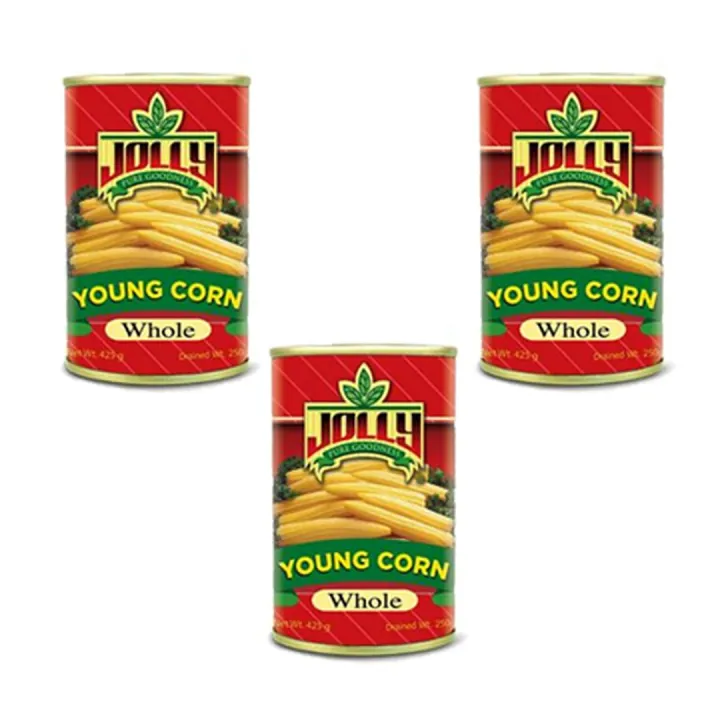 Jolly Young Corn 425g Set of 3 | Lazada PH