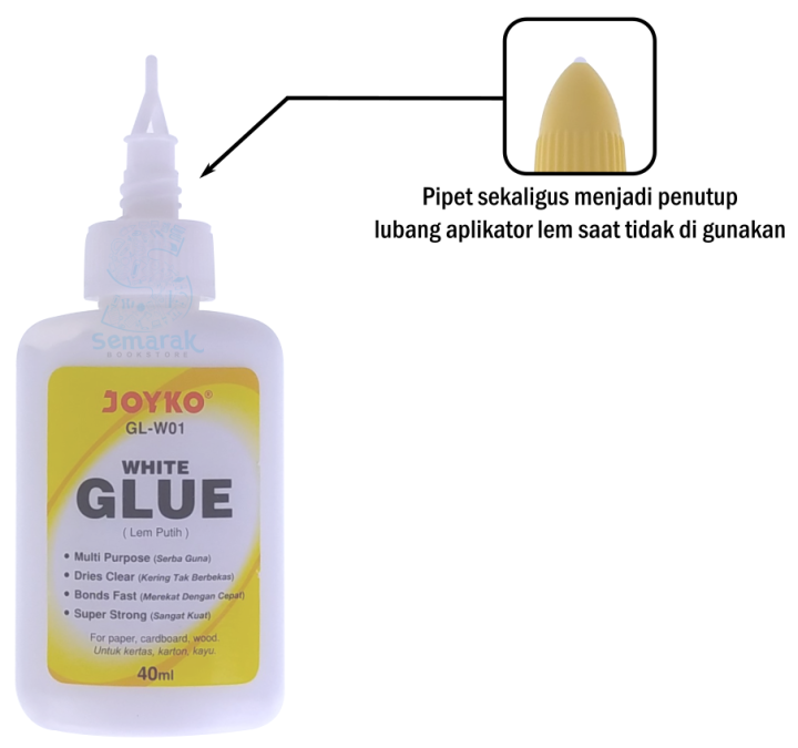 Joyko Liquid Glue GL-W01 40ml Lem Cair Putih ORIGINAL | Lazada Indonesia