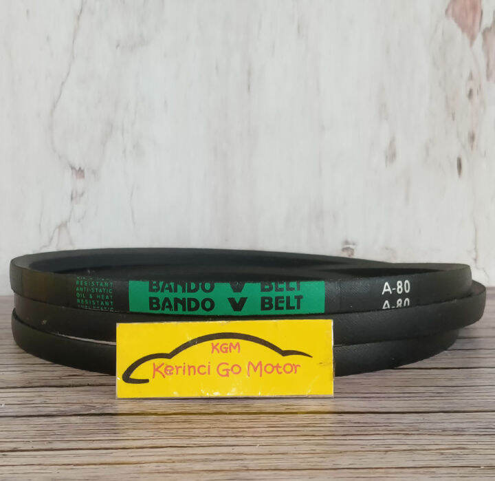 BANDO VAN BELT A-80 V BELT TALI KIPAS A80 FAN BELT VANBELT POLOS A-80 ...
