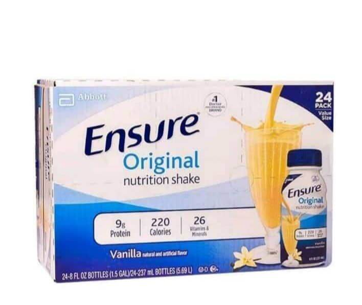 Ensure Original Nutritional Shake 24 bottles SOLD Per BOX | Lazada PH
